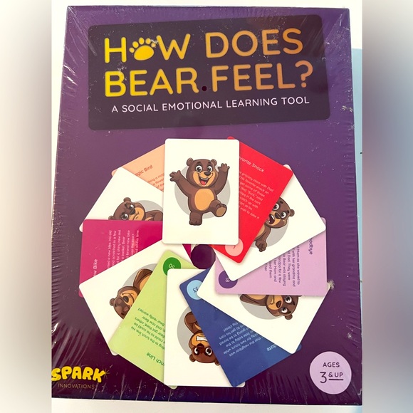 Toys | Nwt How Does Bear Feel Social Emotional Learning Card Game Ages ...